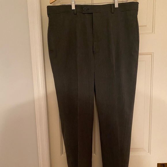 Louis Raphael | Pants | Louis Raphael Rosso Dress Pants Dark Gray Size ...